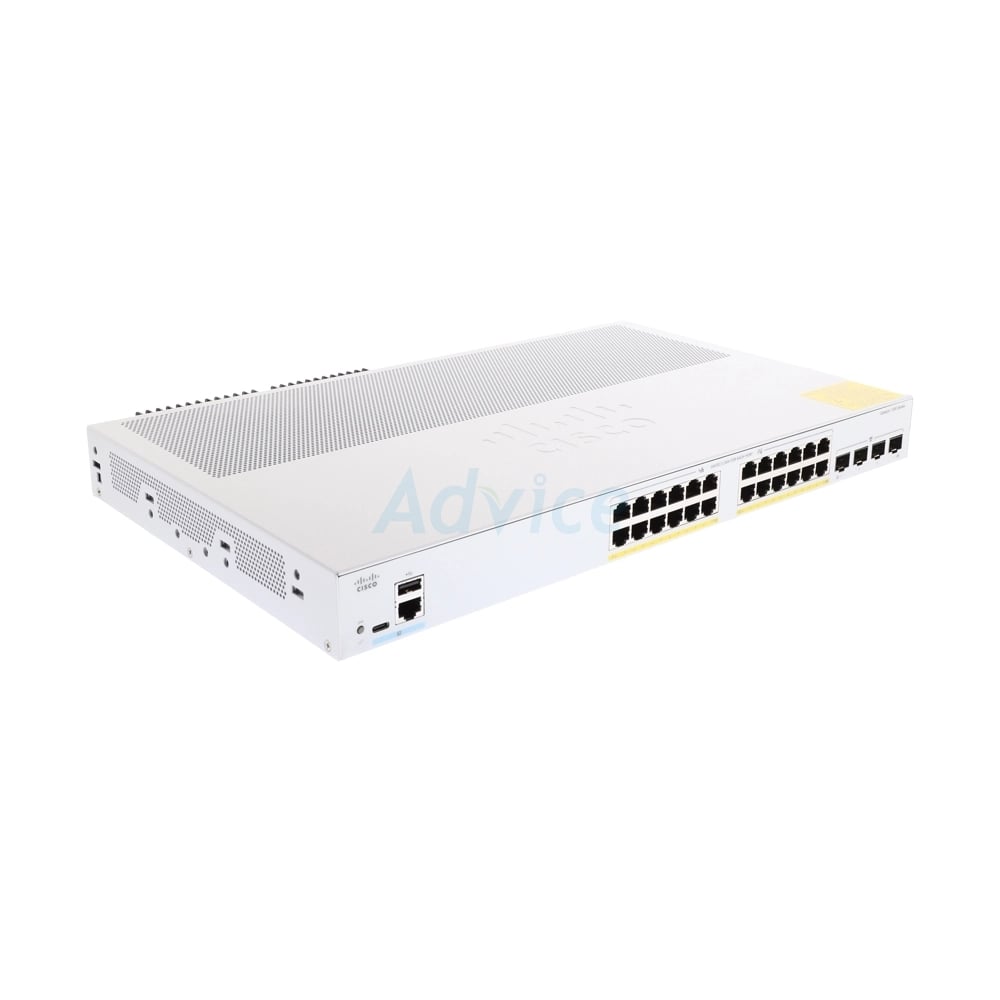Gigabit Switching Hub 24 Port CISCO C1300-24P-4G (17,24 POE,+4 SFP)