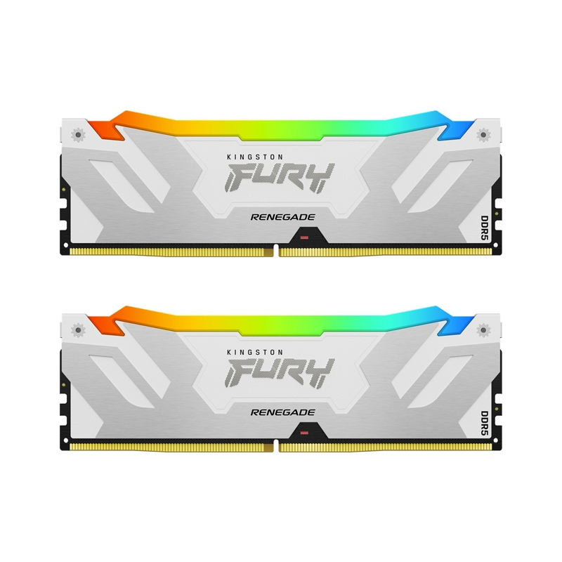 RAM DDR5(6000) 32GB (16GBX2) KINGSTON FURY RENEGADE RGB WHITE ...