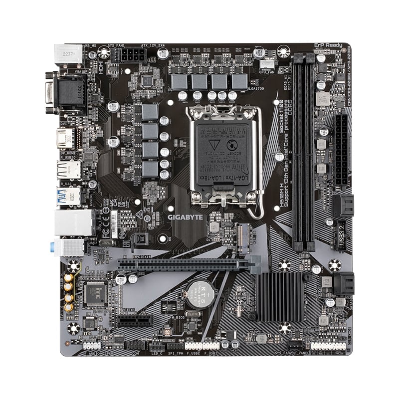 MAINBOARD (1700) GIGABYTE H610M H DDR5 (REV. 1.1)