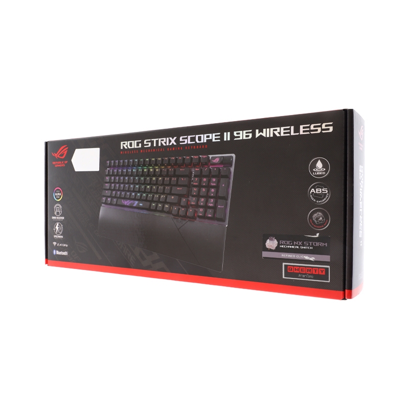 WIRELESS/BLUETOOTH KEYBOARD ASUS STRIX SCOPE II 96 STORM-SWITCH [TH]