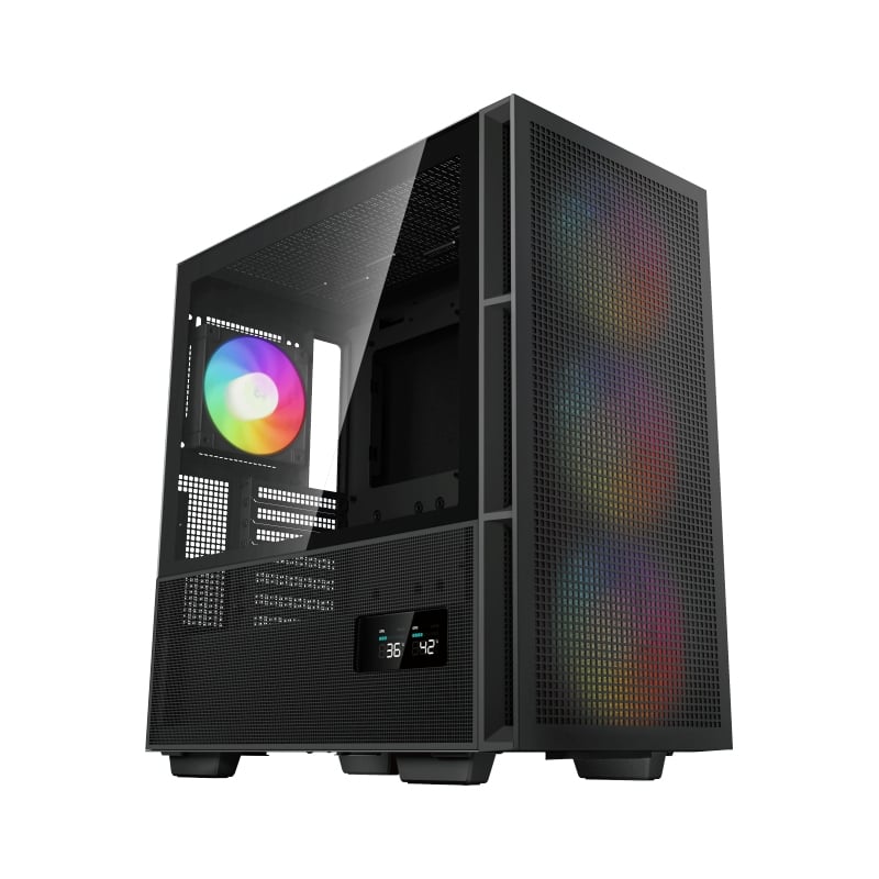 ATX CASE (NP) DEEPCOOL CH560 DIGITAL (BLACK)