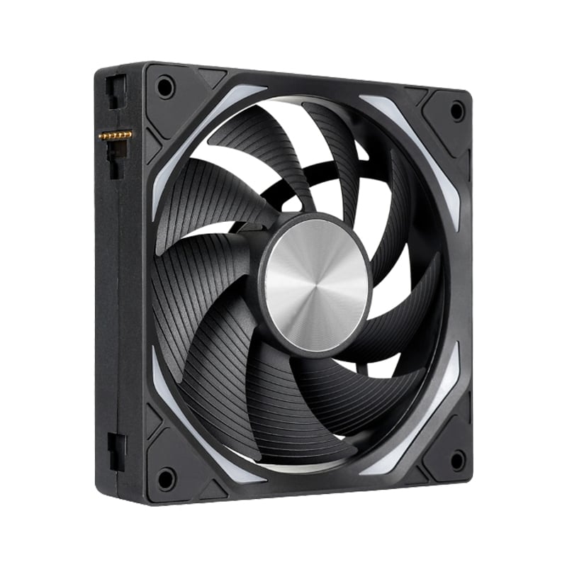 FAN CASE 12CM TSUNAMI BLOCK FAN ZERO I VERSION (BLACK,PACK3)