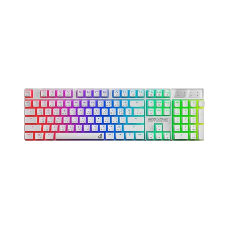 KEYBOARD SIGNO KB-731W B MAXXINE - BLUE-SWITCH