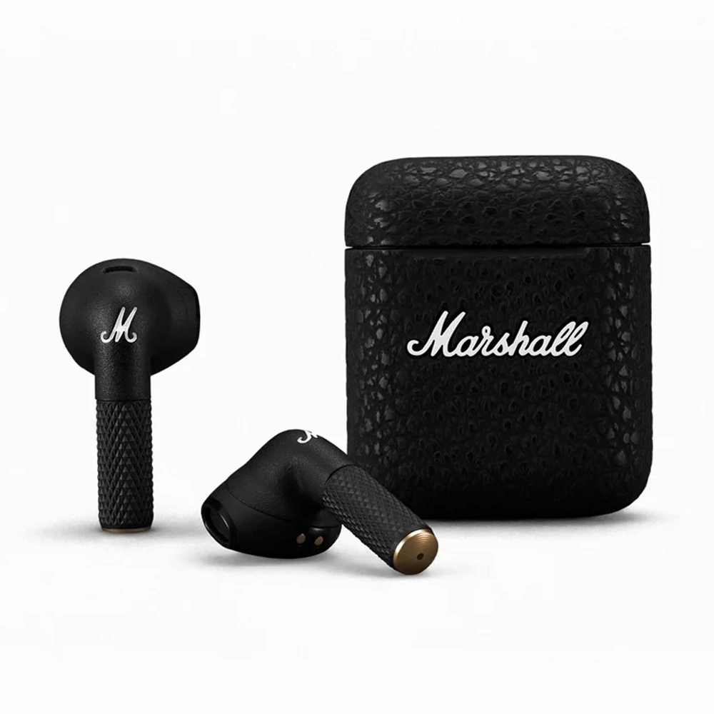 (AD) True Wireless Marshall Earbuds (Minor III) Black