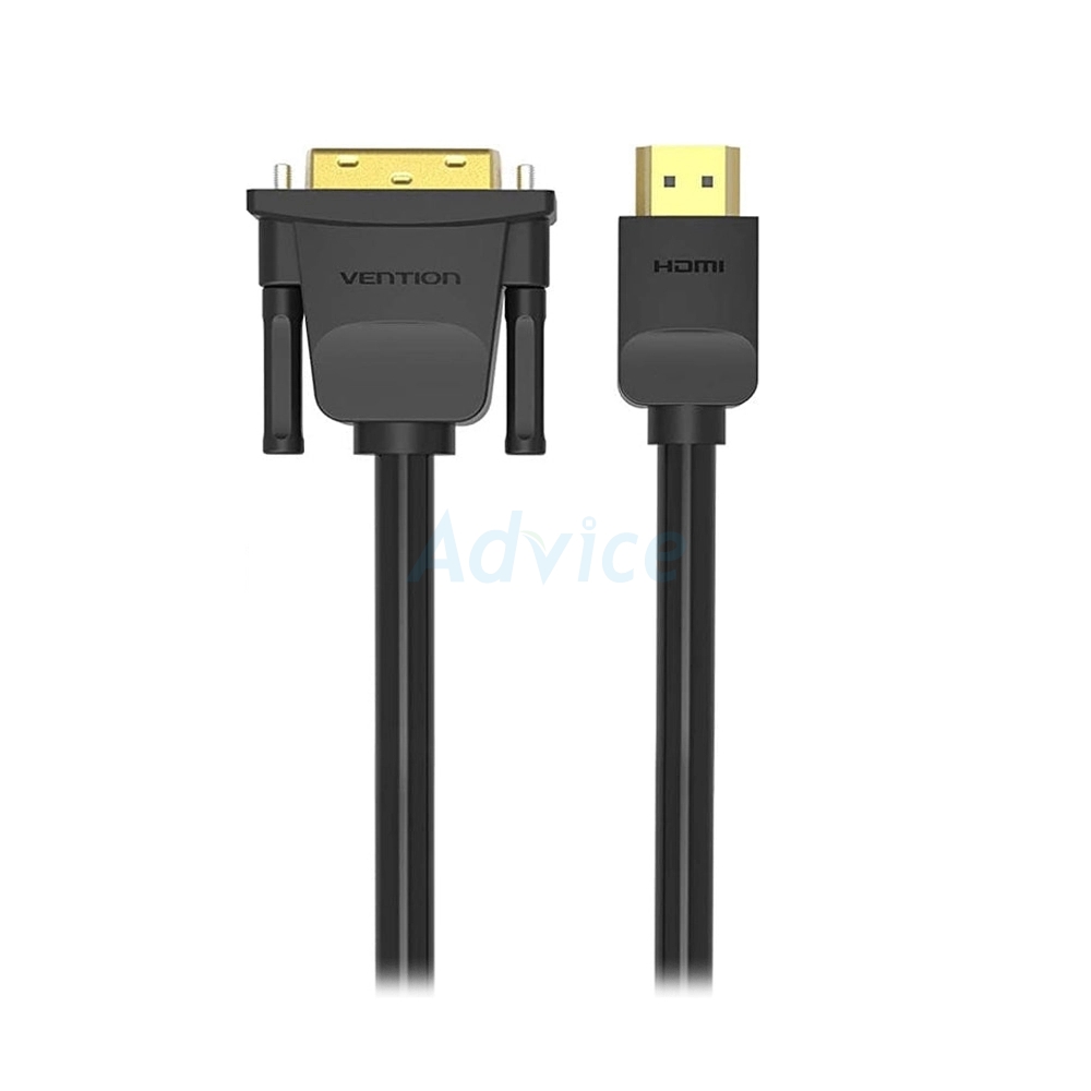 Cable HDMI TO DVI 24+1 (2M) VENTION ABFBH