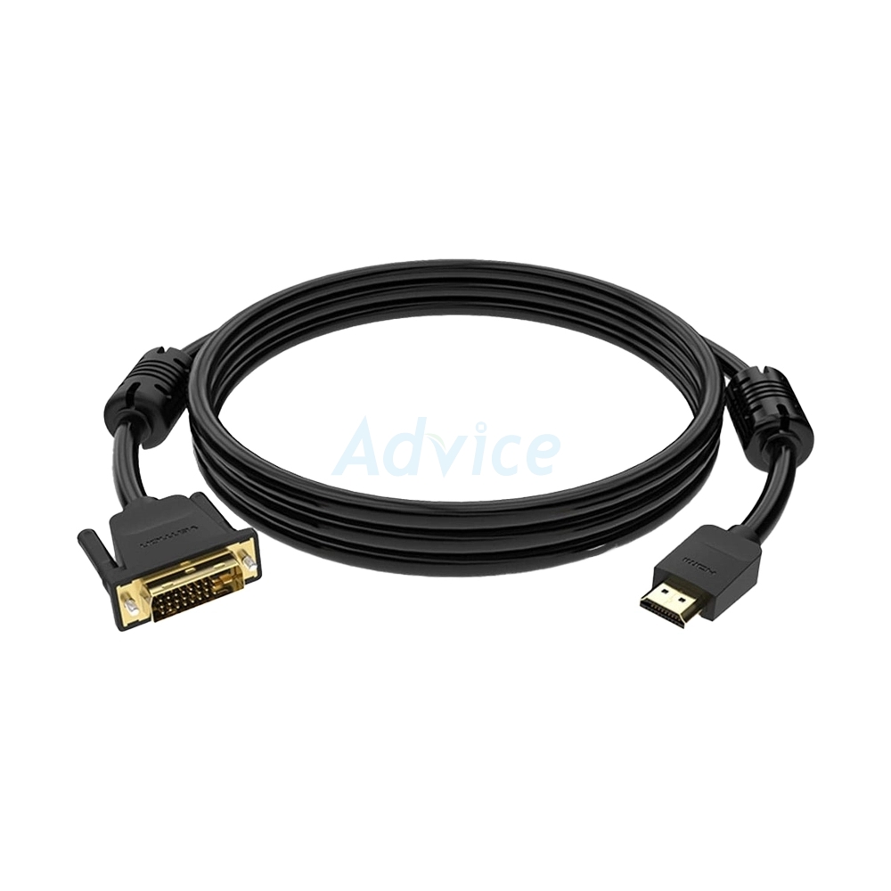 Cable HDMI TO DVI 24+1 (2M) VENTION ABFBH
