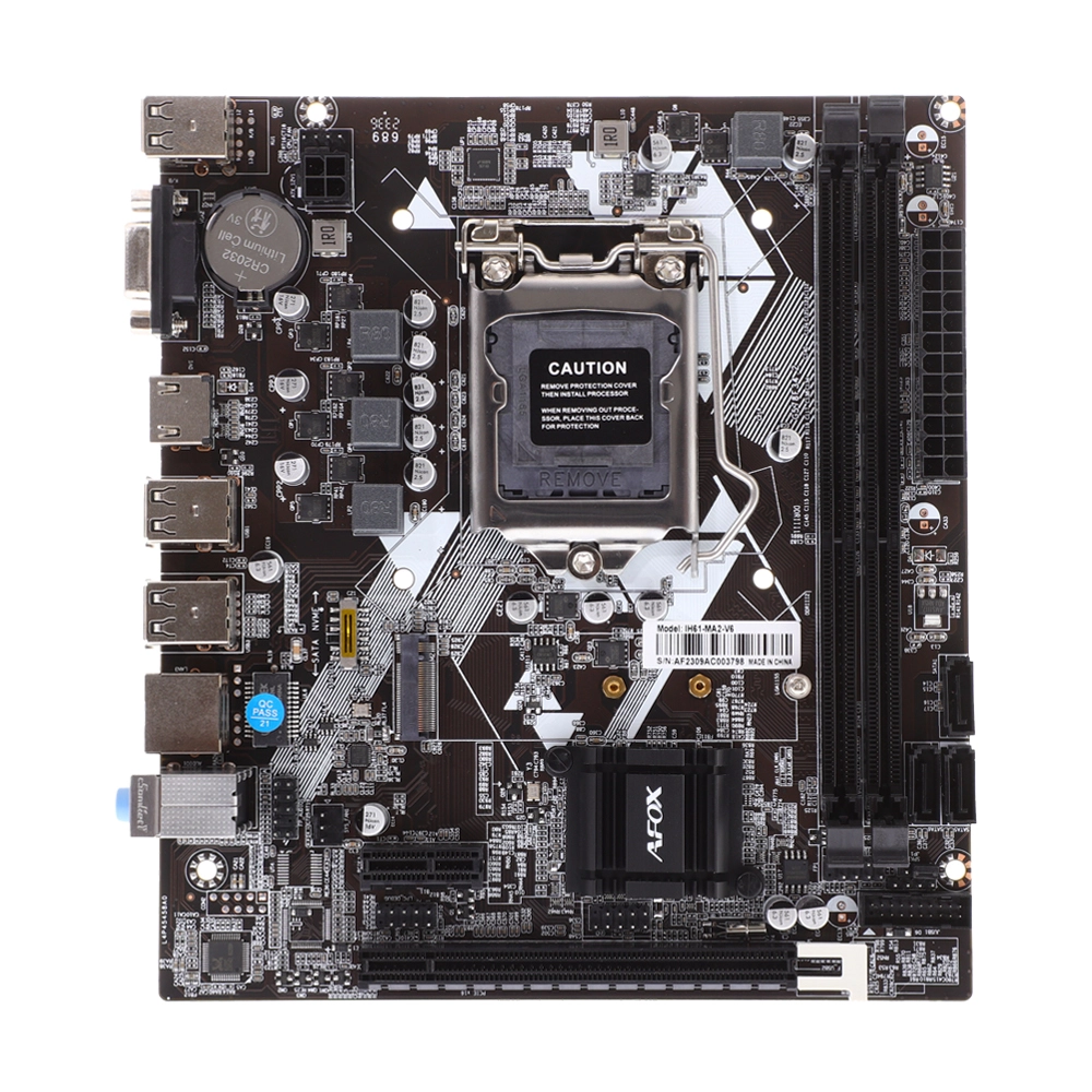 MAINBOARD (1155) AFOX H61-MA2-V6 DDR3