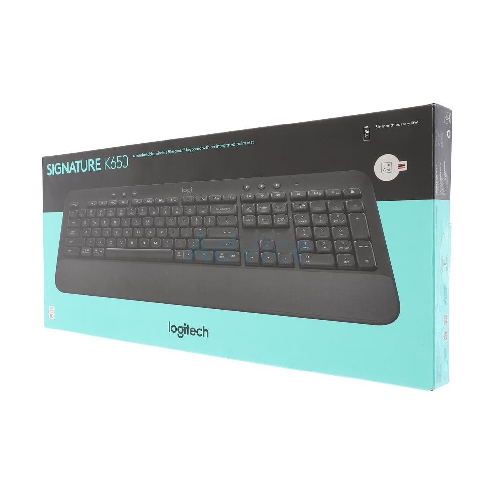 BLUETOOTH MULTI-DEVICE KEYBOARD LOGITECH K650 BLACK