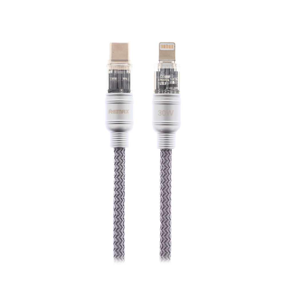 1.2M Cable Type-C To iPhone REMAX (RC-C129) Silver
