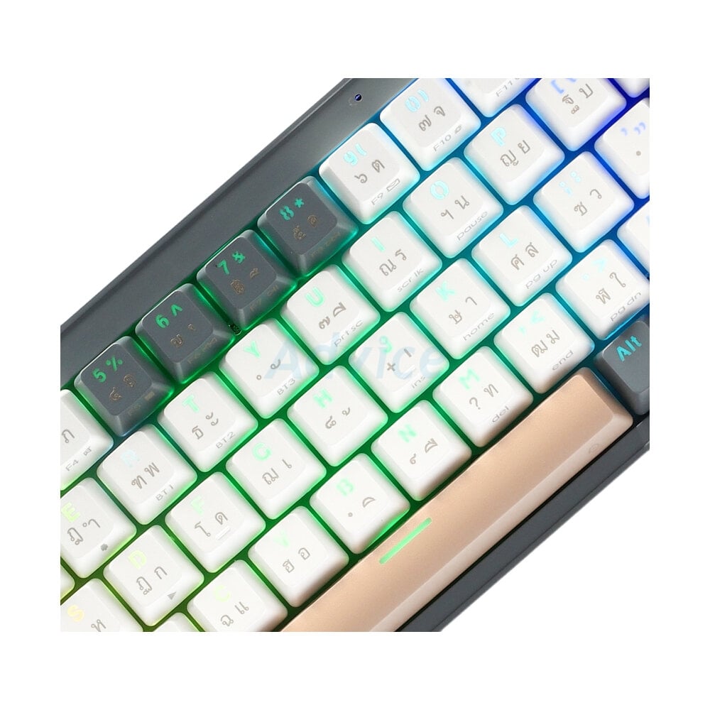 KEYBOARD WIRELESS FANTECH MK912 GRAY (BLUE SWITCH/BLUETOOTH)