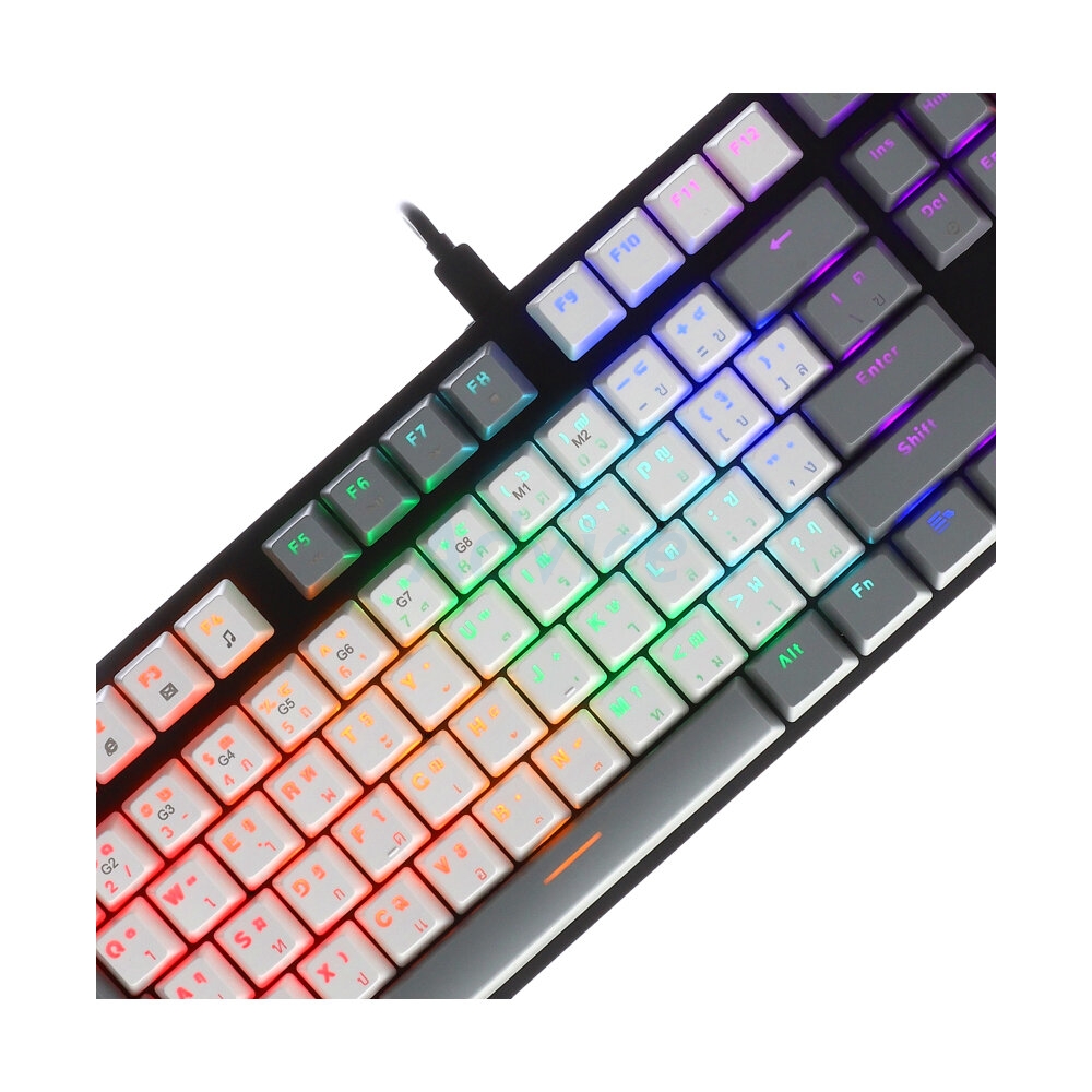 KEYBOARD FANTECH MK892 WHITE - BLUE-SWITCH