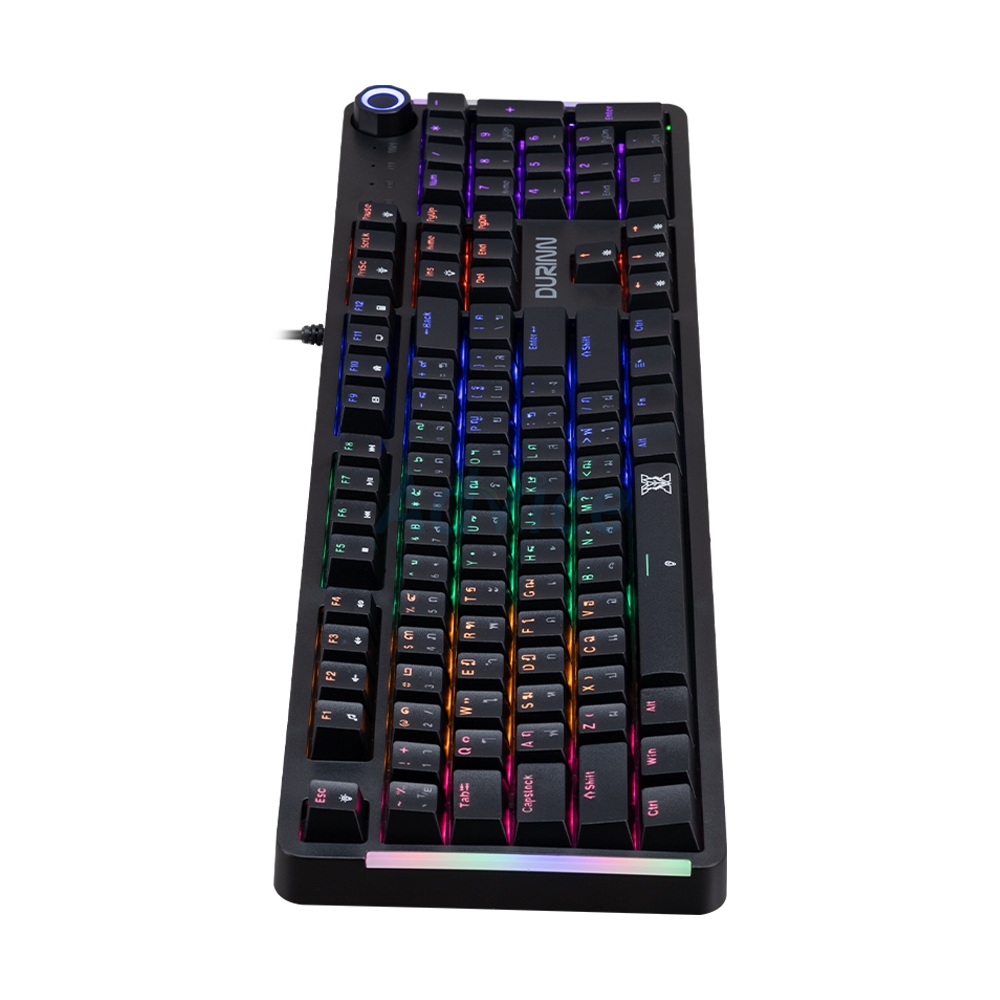 KEYBOARD NUBWO-X DURINN X800 CIY BLACK BLUE-SWITCH