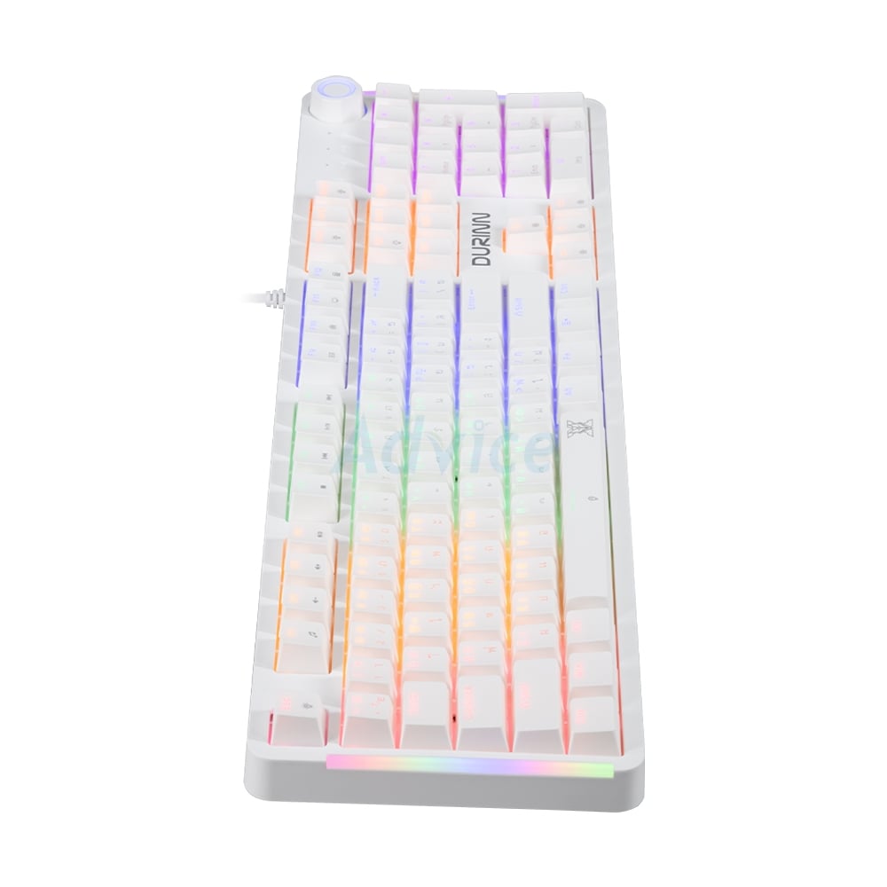 KEYBOARD NUBWO-X DURINN X800 CIY WHITE RED-SWITCH