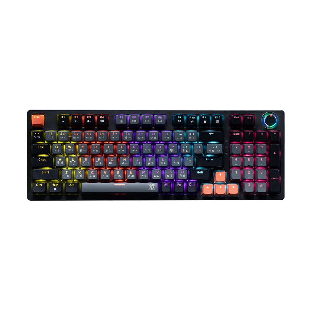 KEYBOARD NUBWO-X X801 CIY BLACK/GRAY A RED-SWITCH