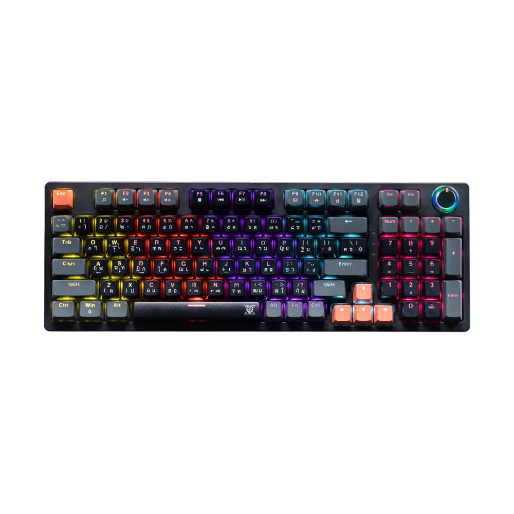 K/B NUBWO-X DURINN X801 CIY GRAY/BLACK B RED-SWITCH | Advice จ. ...
