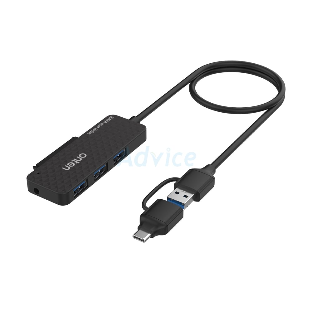 3 Port USB HUB v3.0+Sata Adapter ONTEN (OTN-UCA312)