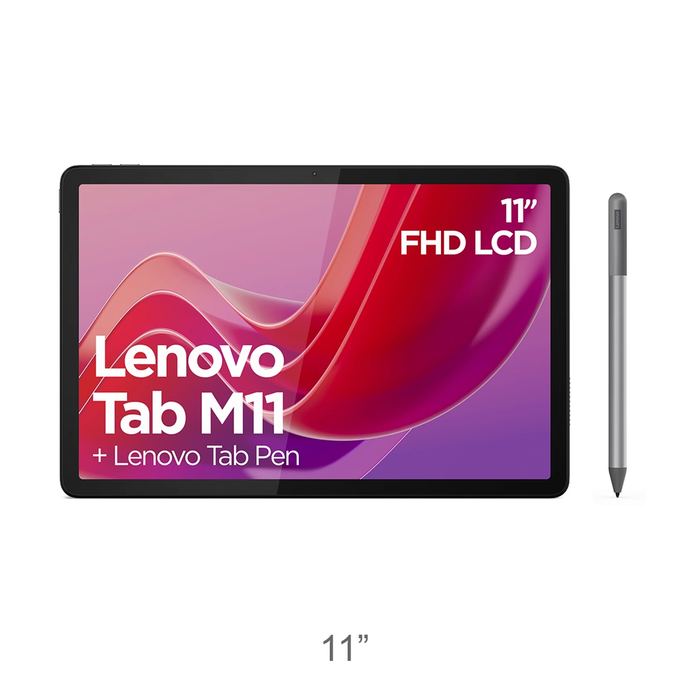 Tablet 11'' (4G) 4+128GBGB) LENOVO TAB M11 (TB330XU,ZADB0094TH) Grey