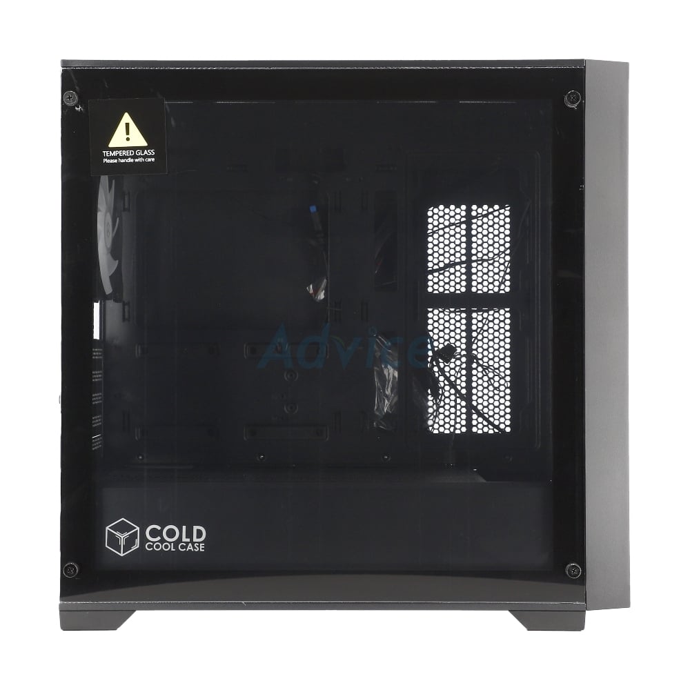 mATX CASE (NP) COLD COOL CASE SC5 TG BLACK | Advice จ.อุบลราชธานี สาขา ...