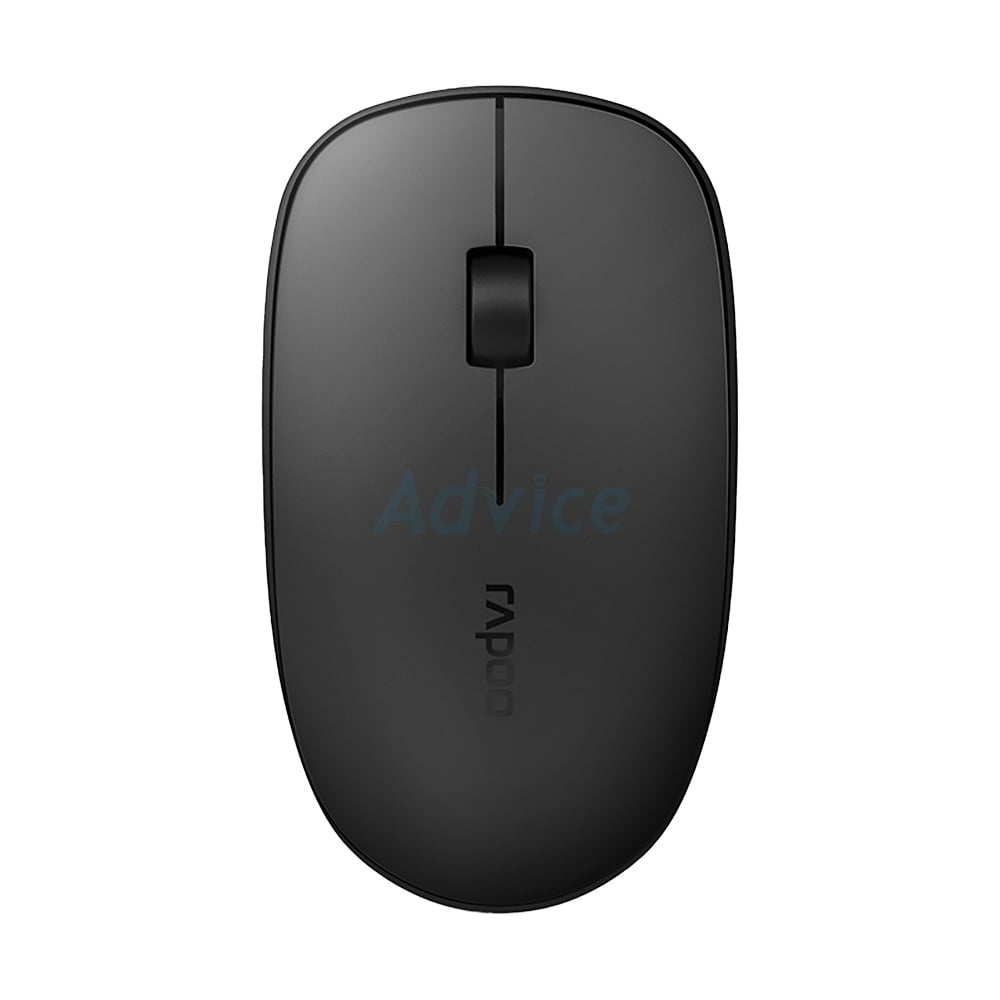 BLUETOOTH/WIRELESS MOUSE RAPOO M200-SILENT BLACK