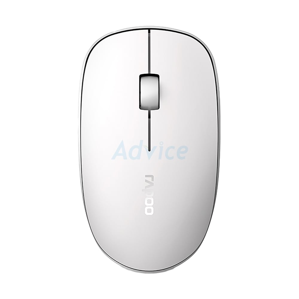 BLUETOOTH/WIRELESS MOUSE RAPOO M200-SILENT WHITE