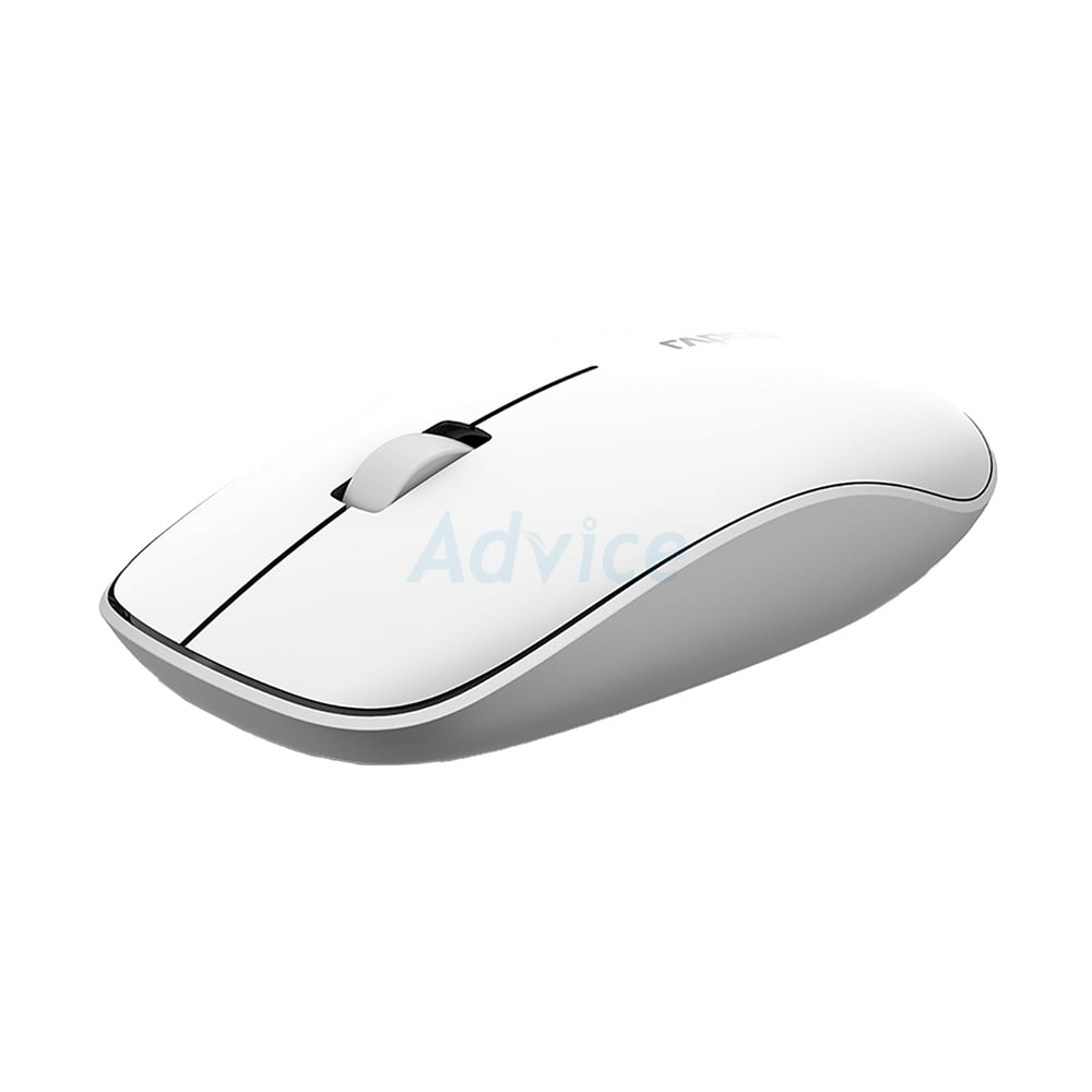 BLUETOOTH/WIRELESS MOUSE RAPOO M200-SILENT WHITE