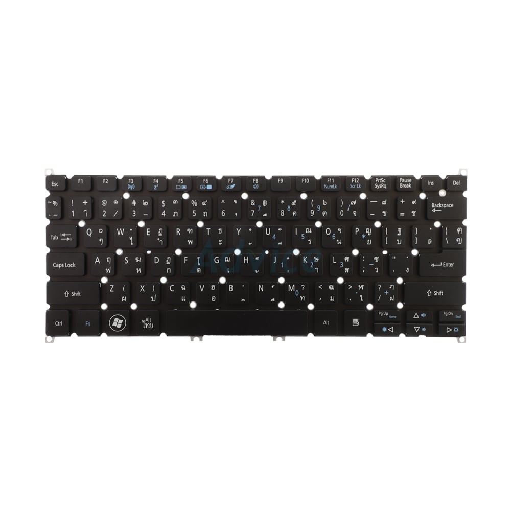 Keyboard Acer Aspire ES1-331 (Black) 'PowerMax' (สกรีนไทย-อังกฤษ ...