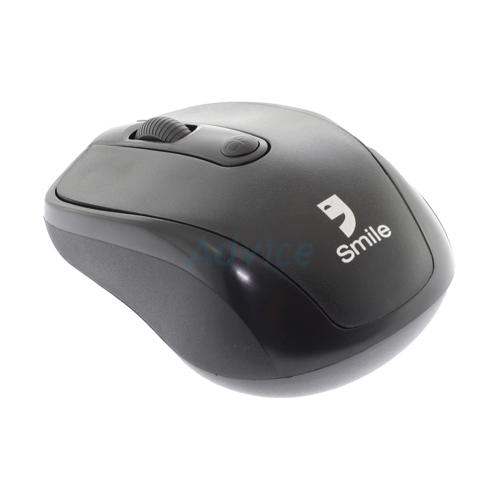 MOUSE WIRELESS SMILE SM810 BLACK | Advice จ.สกลนคร สาขา U063 (ข้าง บขส. ...