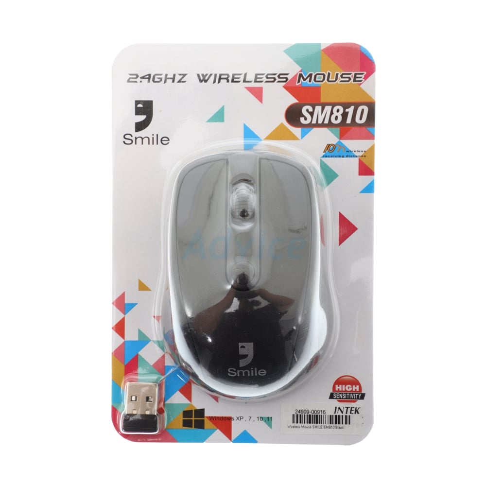 W-OPT.USB SMILE (SM810) BLACK