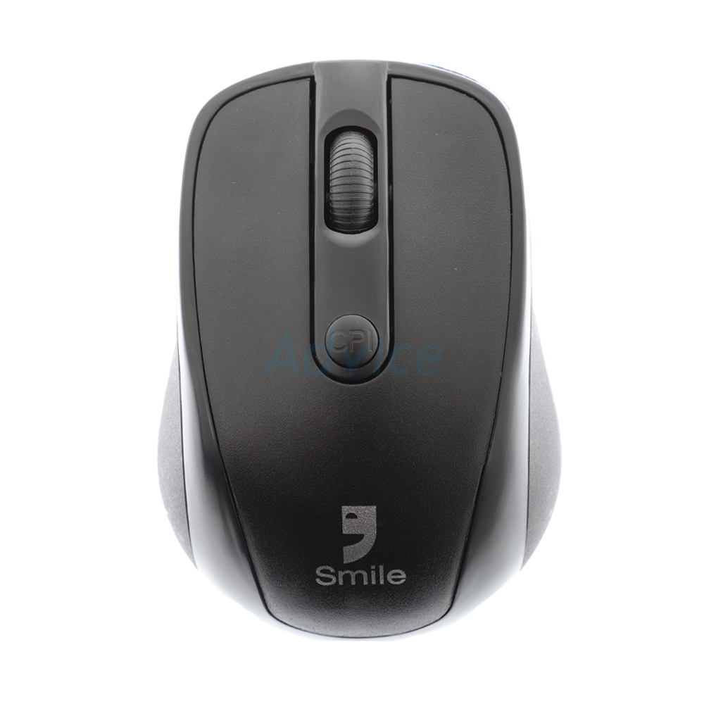 MOUSE WIRELESS SMILE SM810 BLACK
