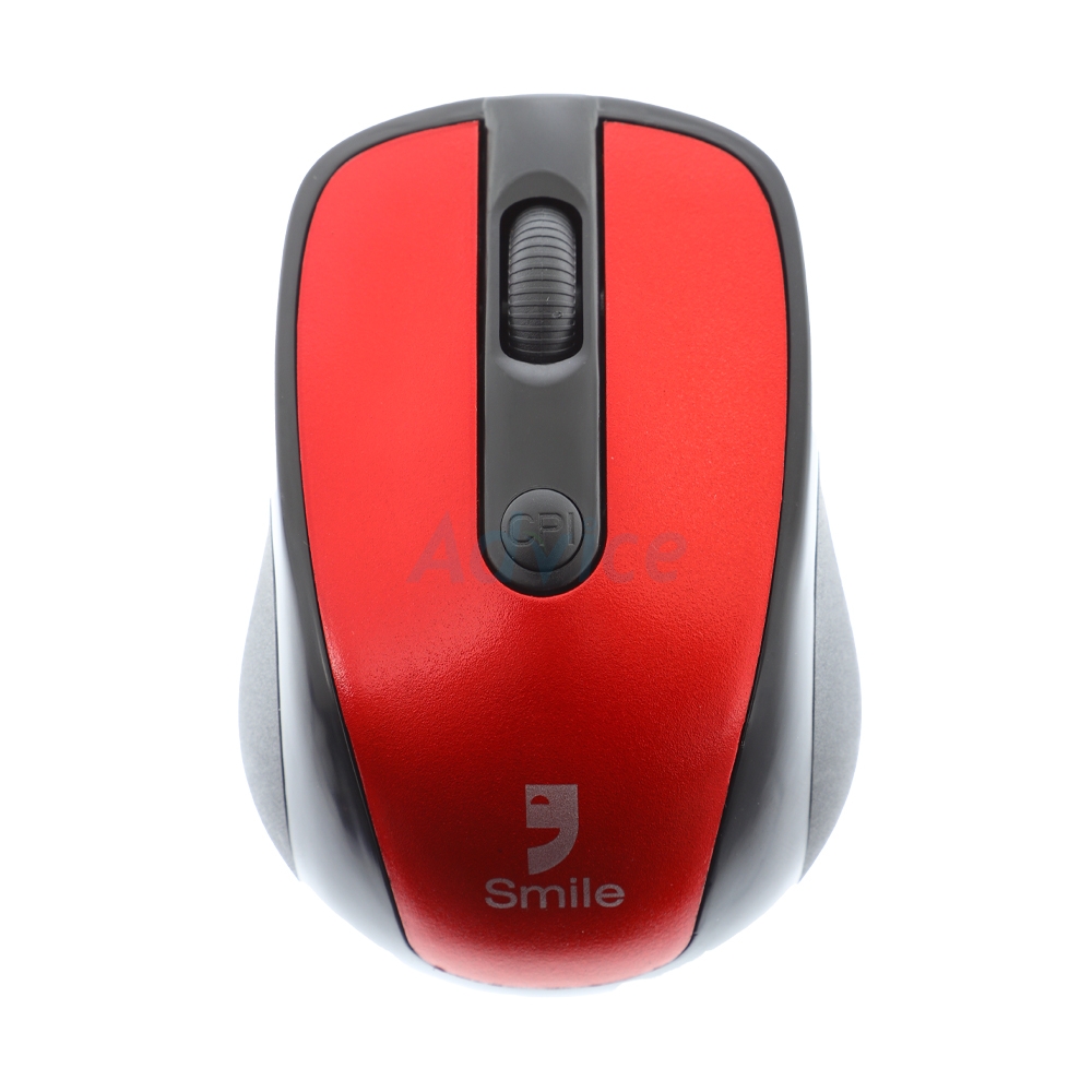WIRELESS MOUSE SMILE SM810 BLACK/RED