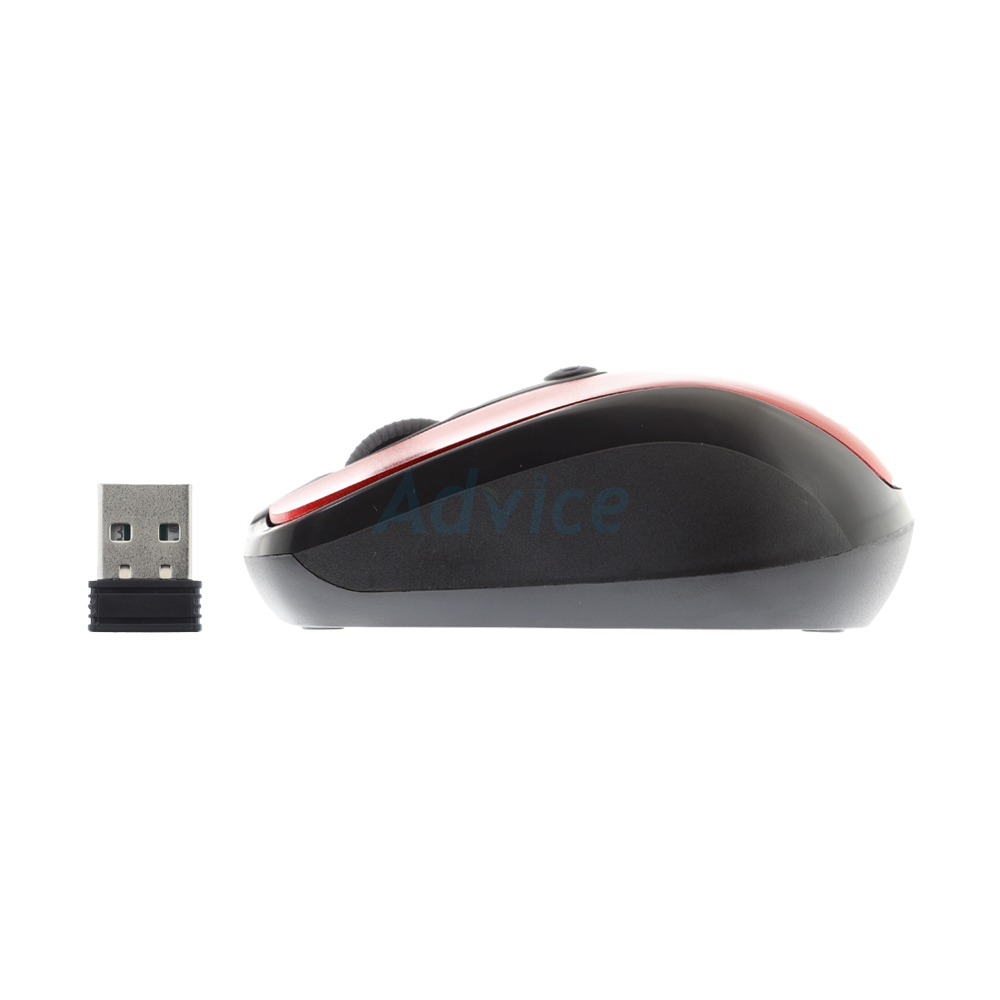 WIRELESS MOUSE SMILE SM810 BLACK/RED