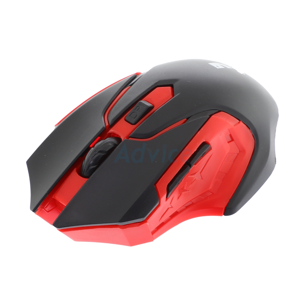 WIRELESS MOUSE SMILE SM820 BLACK/RED