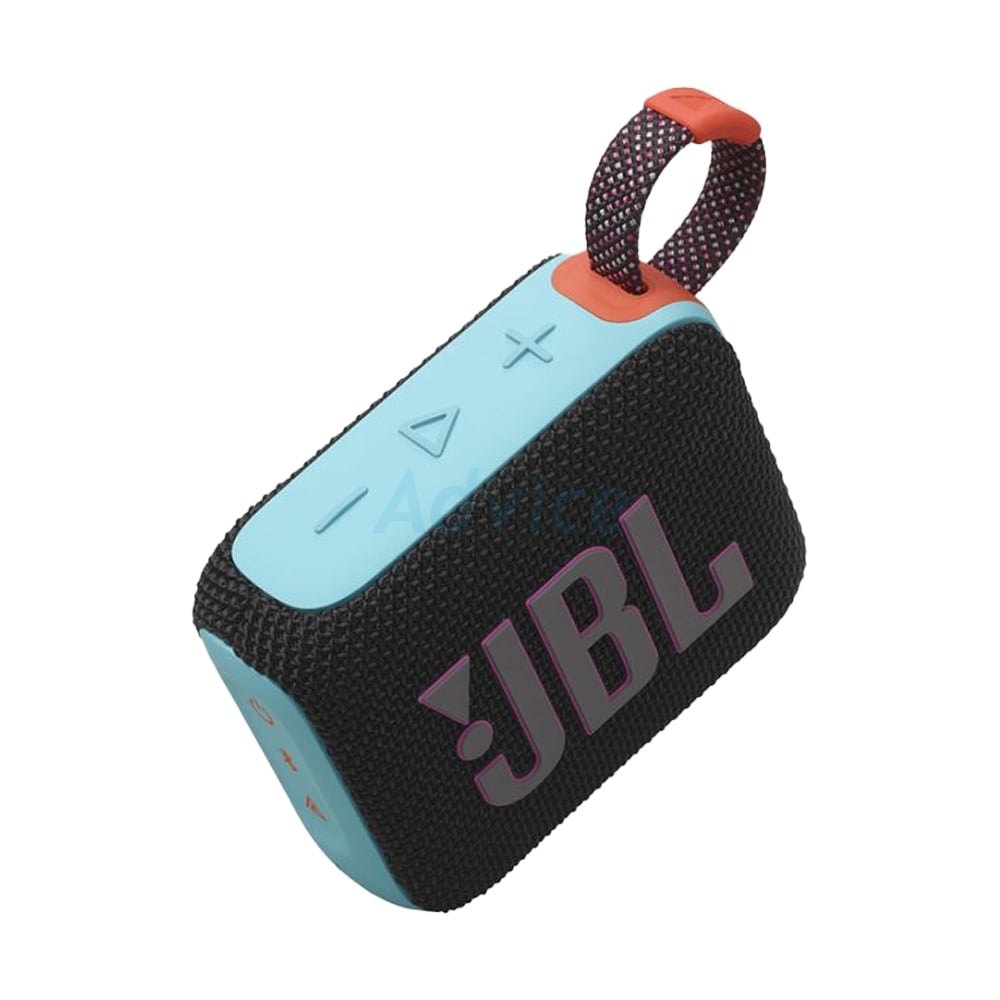 (1.0) ลำโพง JBL GO 4 BLUETOOTH Black/Blue (JBLGO4BLKO)