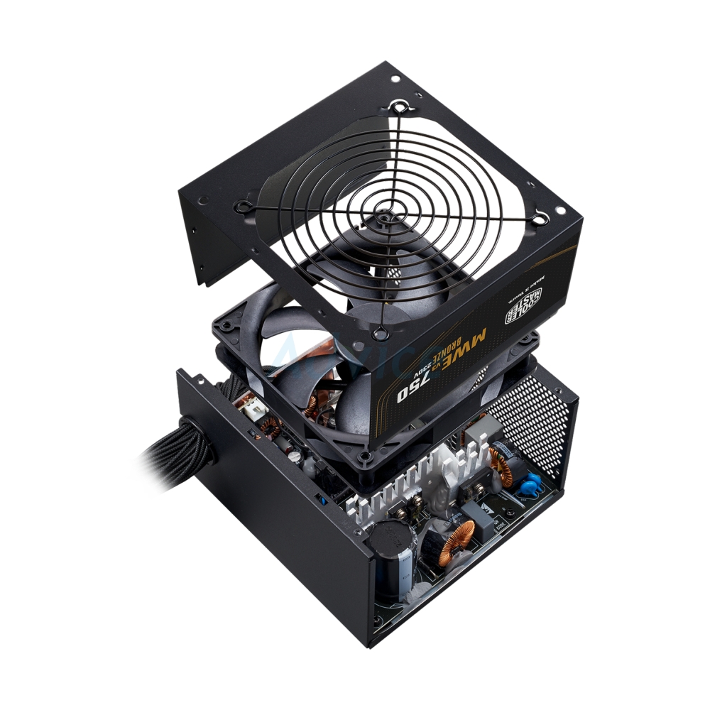 PSU (80 Bronze) 750w. COOLER MASTER MWE V3 230V (MPE-7501-ACABW-3BEU)