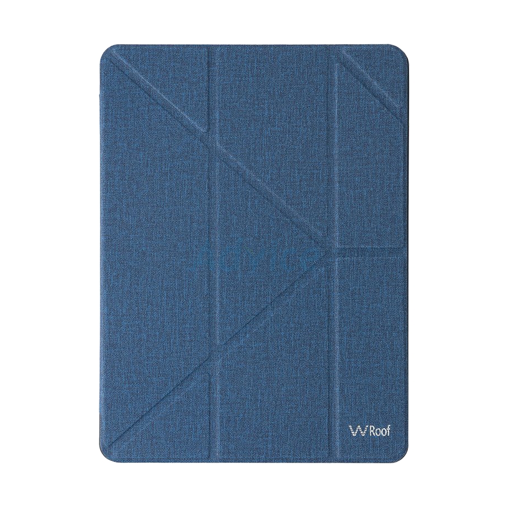 Case iPad Gen 8/9th (10.2 inch) Wroof Crystal Clear Folio - Blue