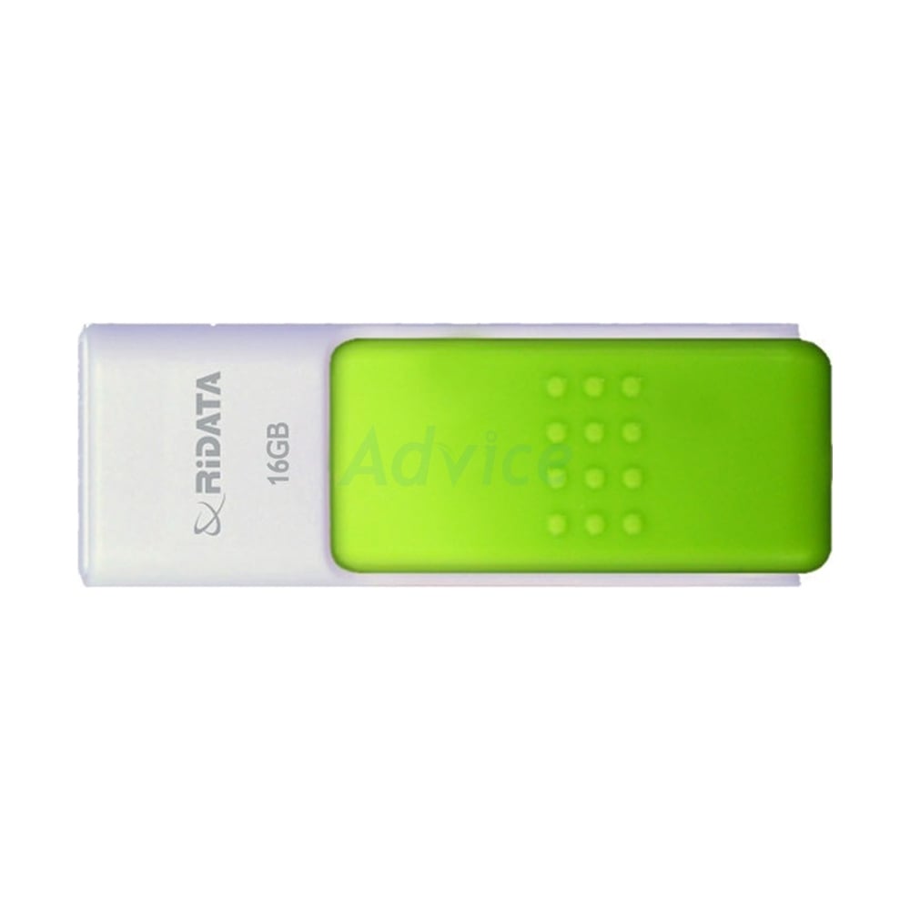 16GB Flash Drive RIDATA (CUBE) White/Green