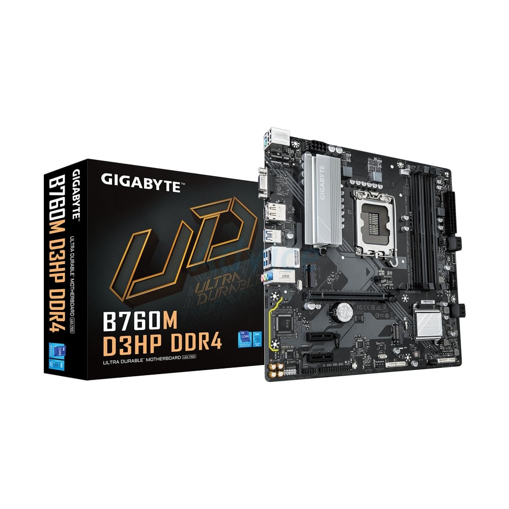 MAINBOARD (1700) GIGABYTE B760M D3HP DDR4 (REV. 1.0)
