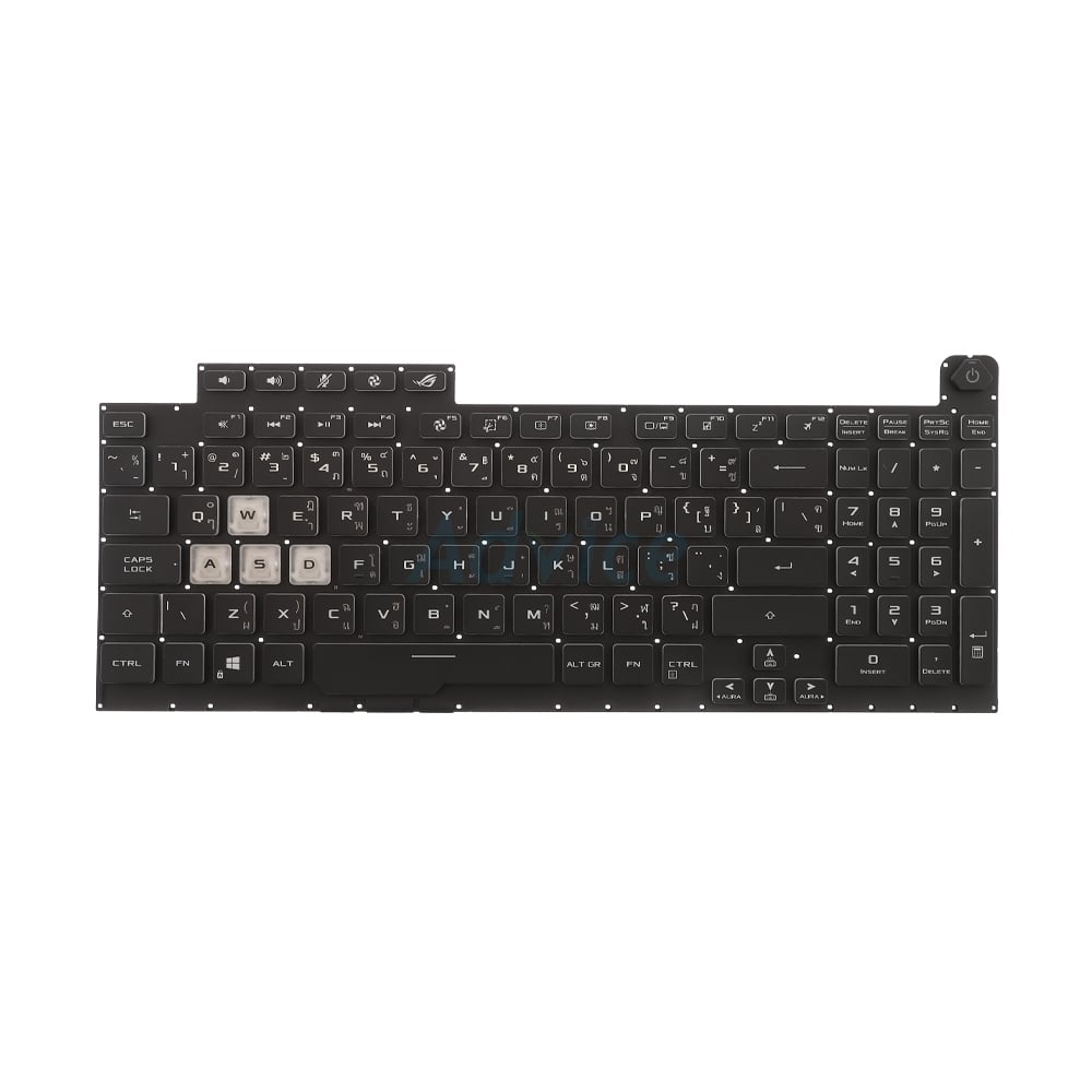 Keyboard ASUS ROG Strix G731/G731GT TH-EN มีไฟ Backlite | Advice จ. ...