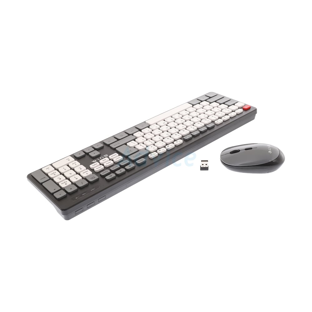 2IN1 WIRELESS KEYBOARD AULA AC308 BLACK | Advice จ.แพร่ สาขา U009 (สี่ ...