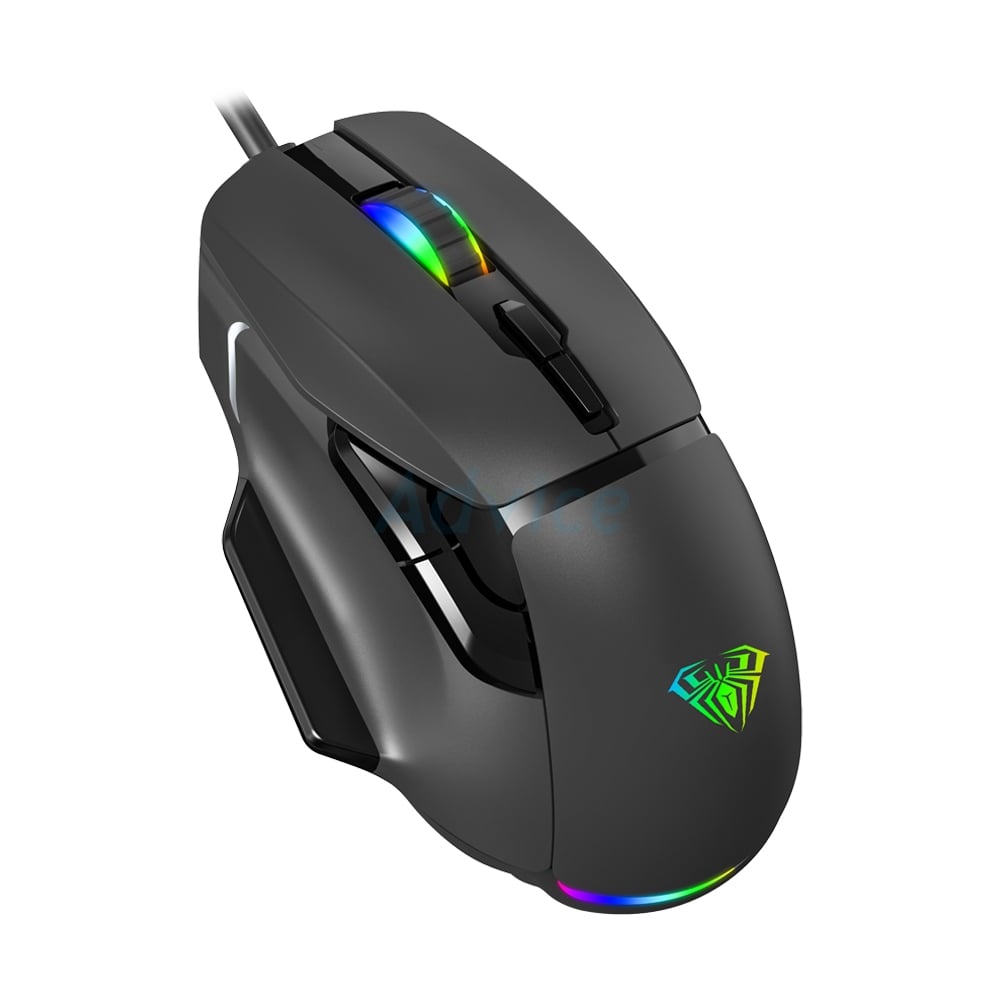 MOUSE AULA F815 BLACK