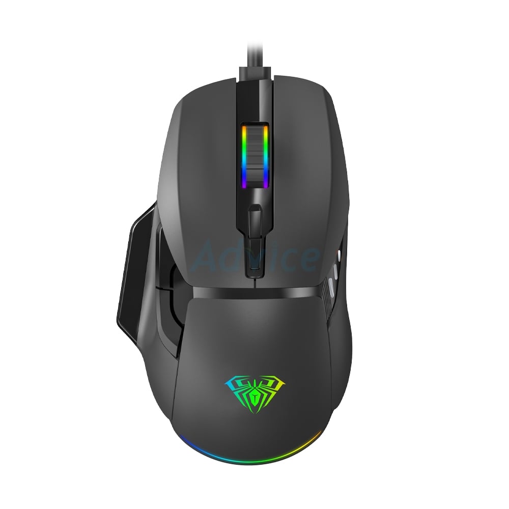 MOUSE AULA F815 BLACK