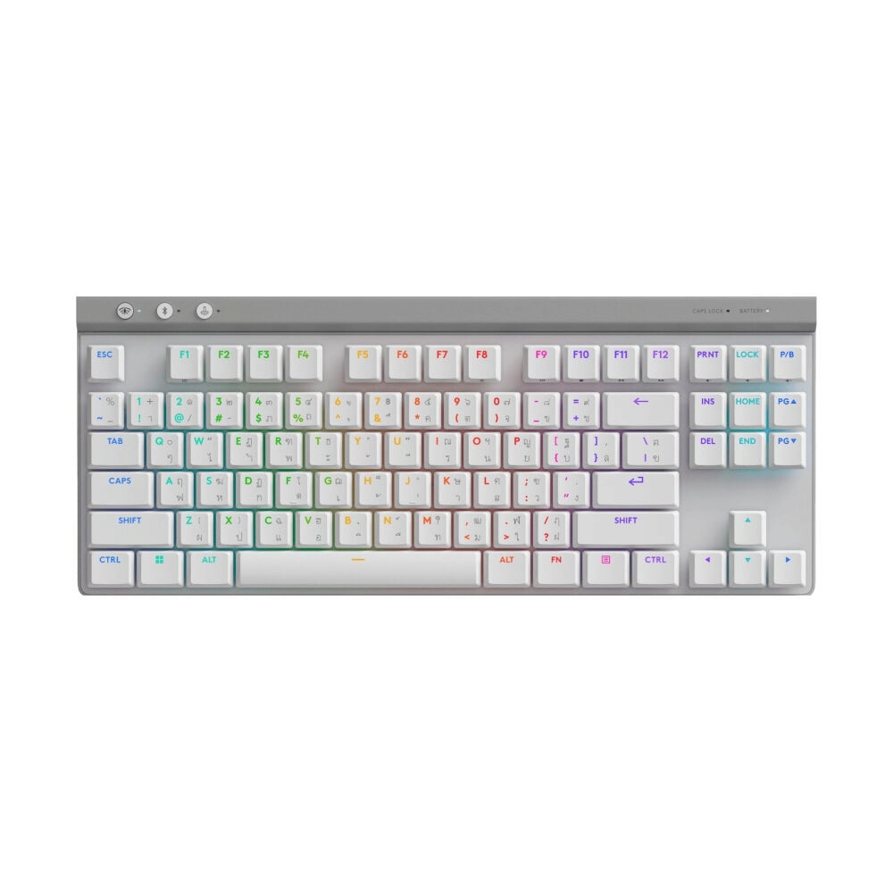 WIRELESS/BLUETOOTH KEYBOARD LOGITECH G515 LIGHTSPEED TKL WHITE