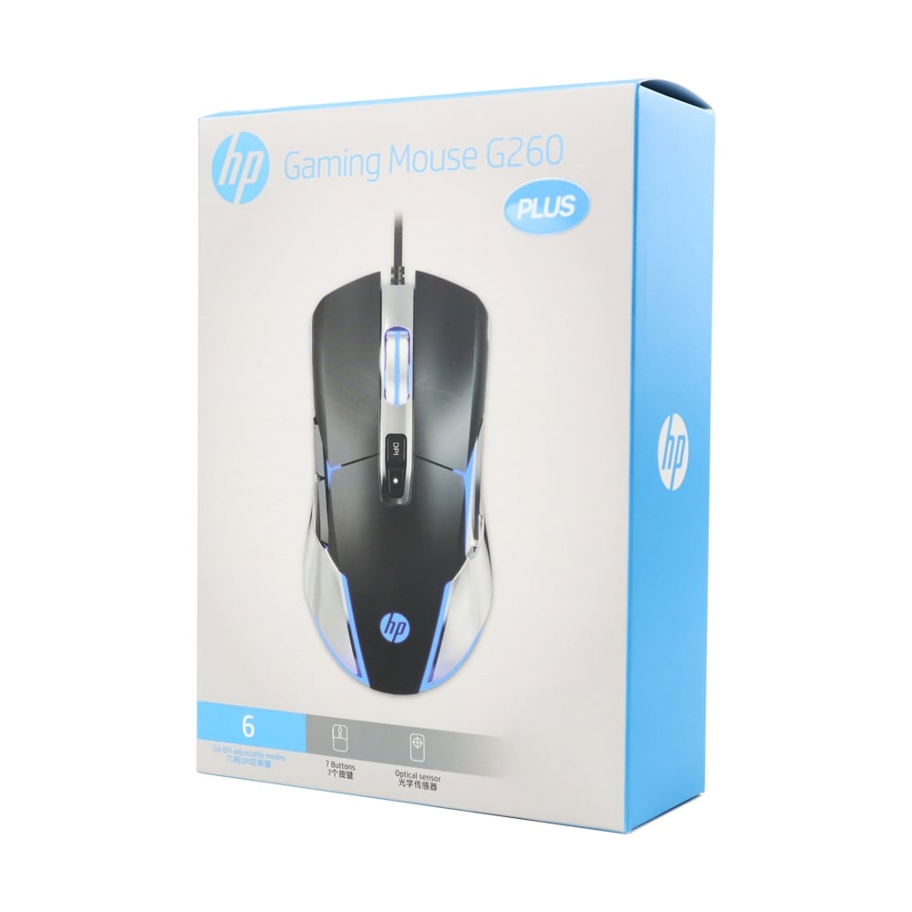 USB MOUSE HP G260 PLUS BLACK