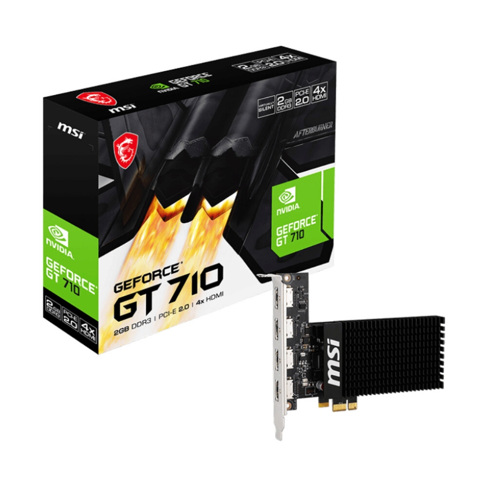 GT710/2GB MSI 2GD3H 4HDMI (D3)