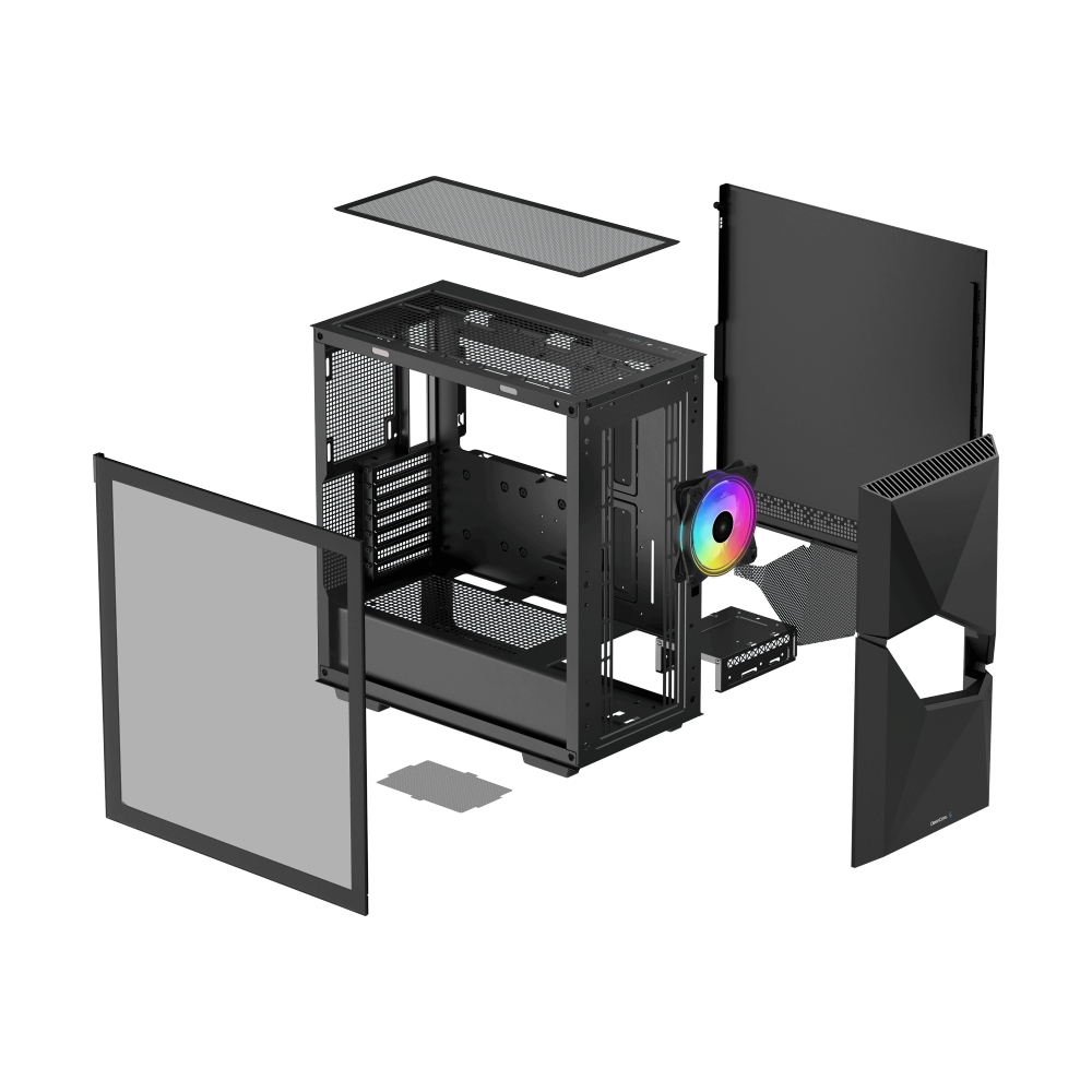 ATX CASE (NP) DEEPCOOL CYCLOPS BLACK