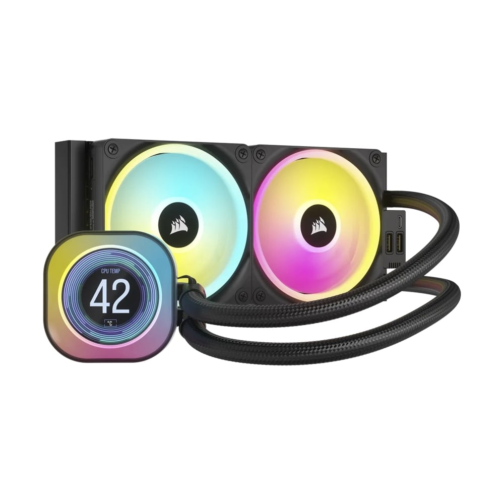 LIQUID COOLING CORSAIR iCUE LINK H100i LCD 240MM (CW-9061007-WW)