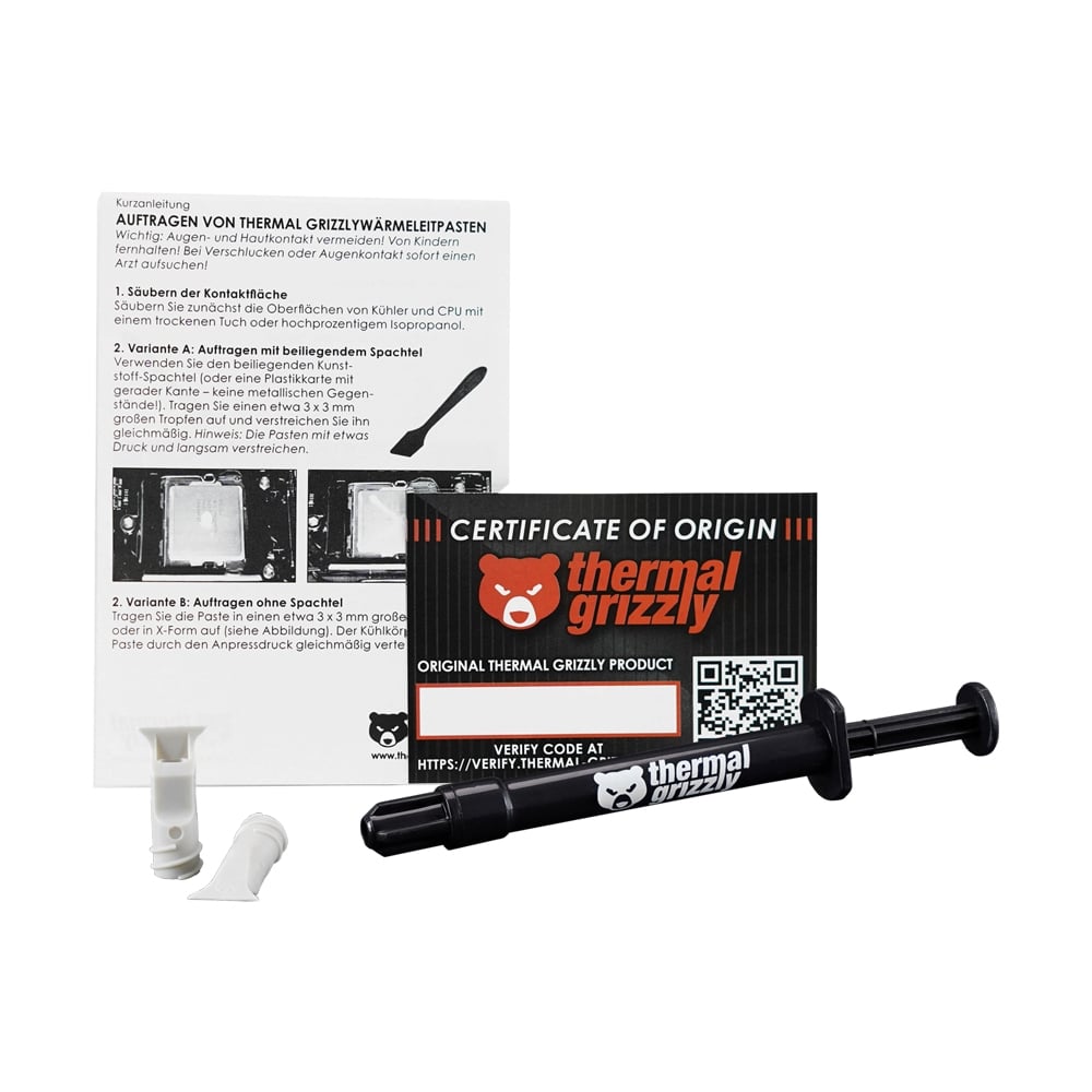 SILICONE THERMAL GRIZZLY KRYONAUT EXTREME (VPE 50) (TG-KE-002-R) (2กรัม)