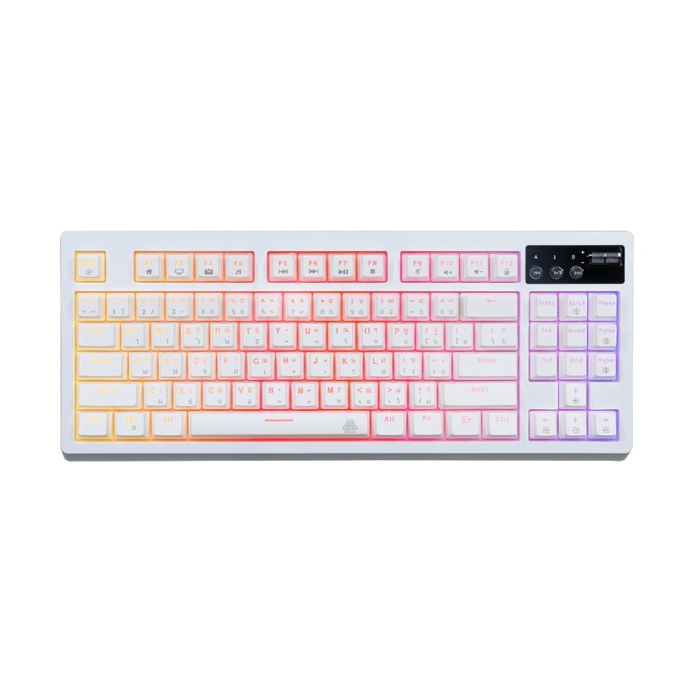 WIRELESS KEYBOARD EGA CIY CMK4 WHITE - RED SWITCH