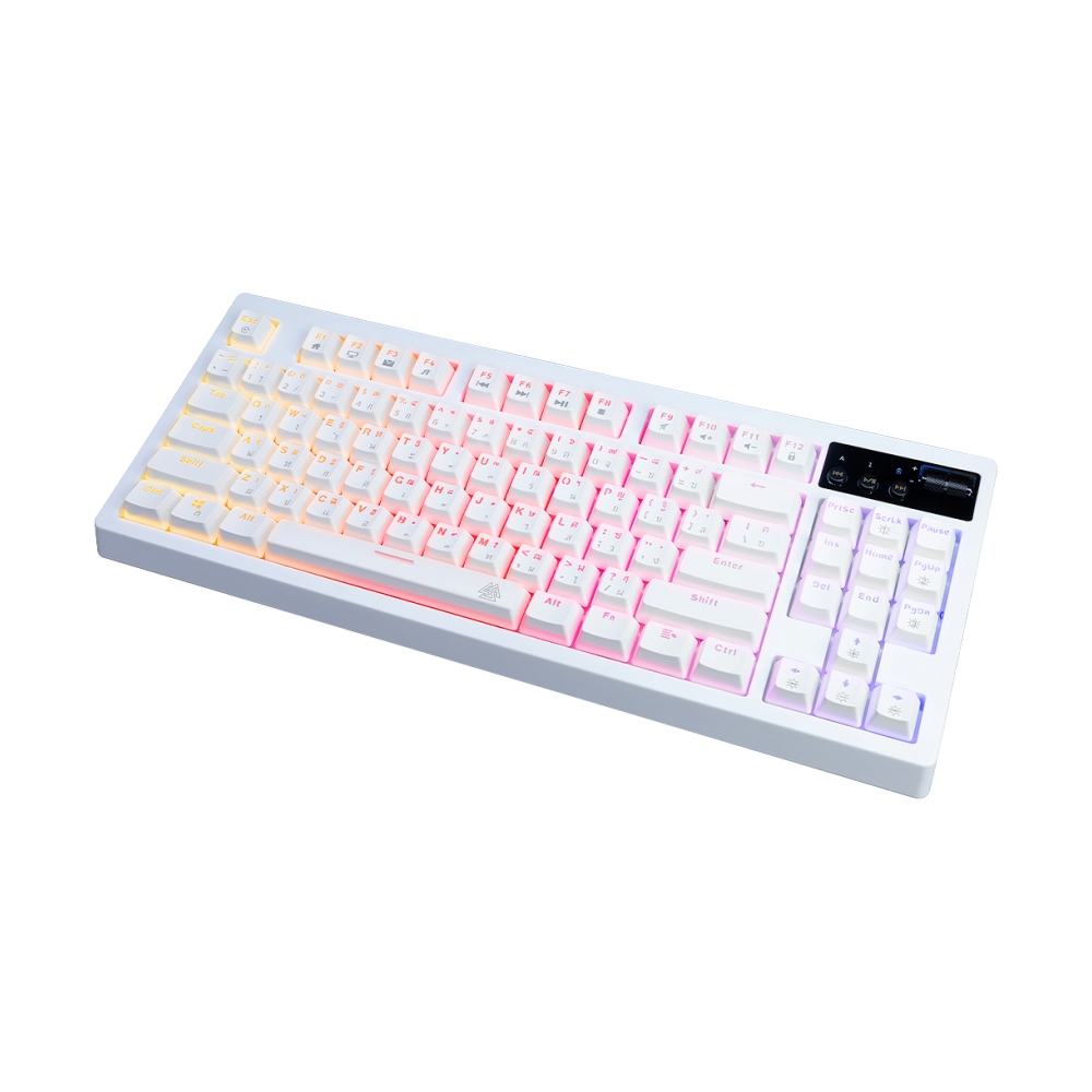 WIRELESS KEYBOARD EGA CIY CMK4 WHITE - BLUE SWITCH