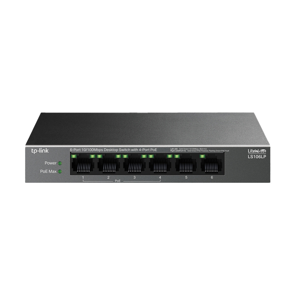 Switching Hub 6 Port TP-LINK LS106LP (6)